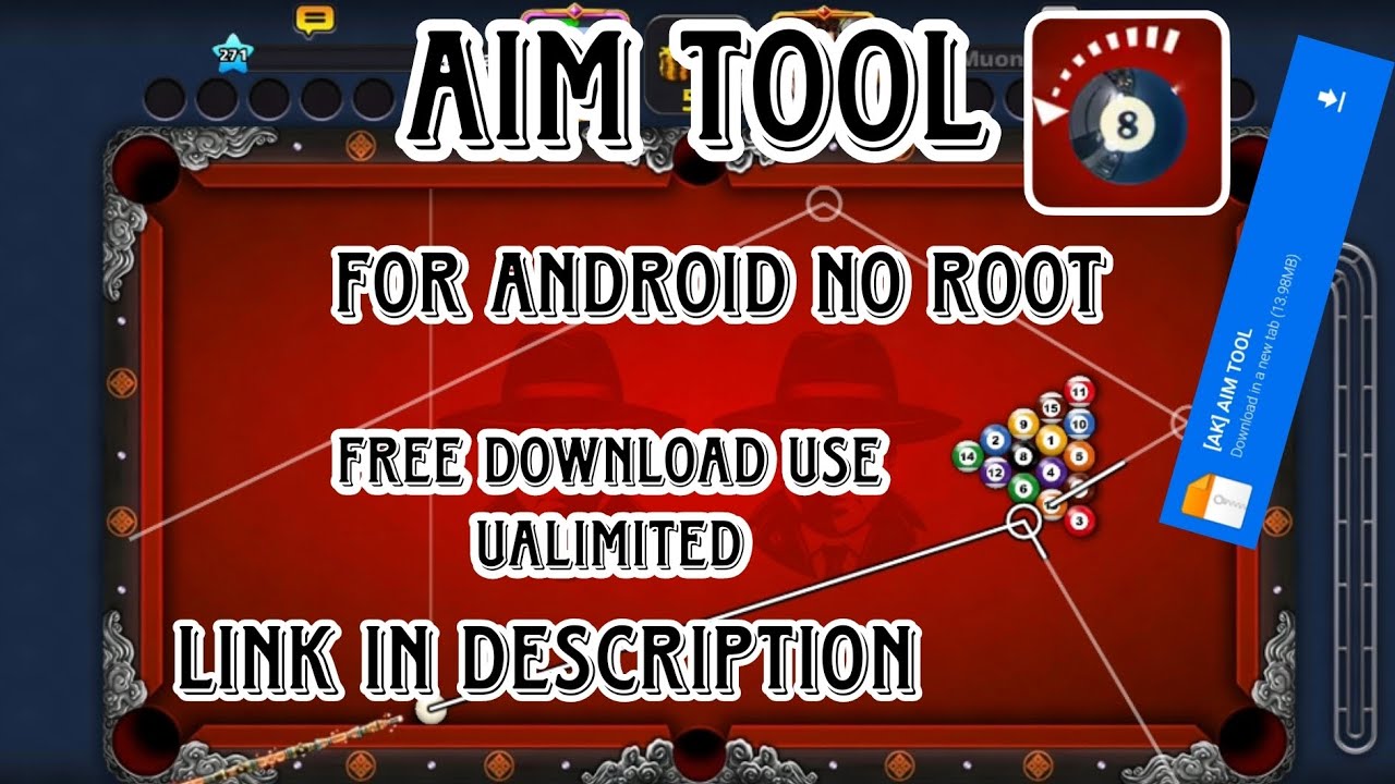 8 Ball Pool 3 line Aim Tool Free Download Unlimited Use_how to download ...