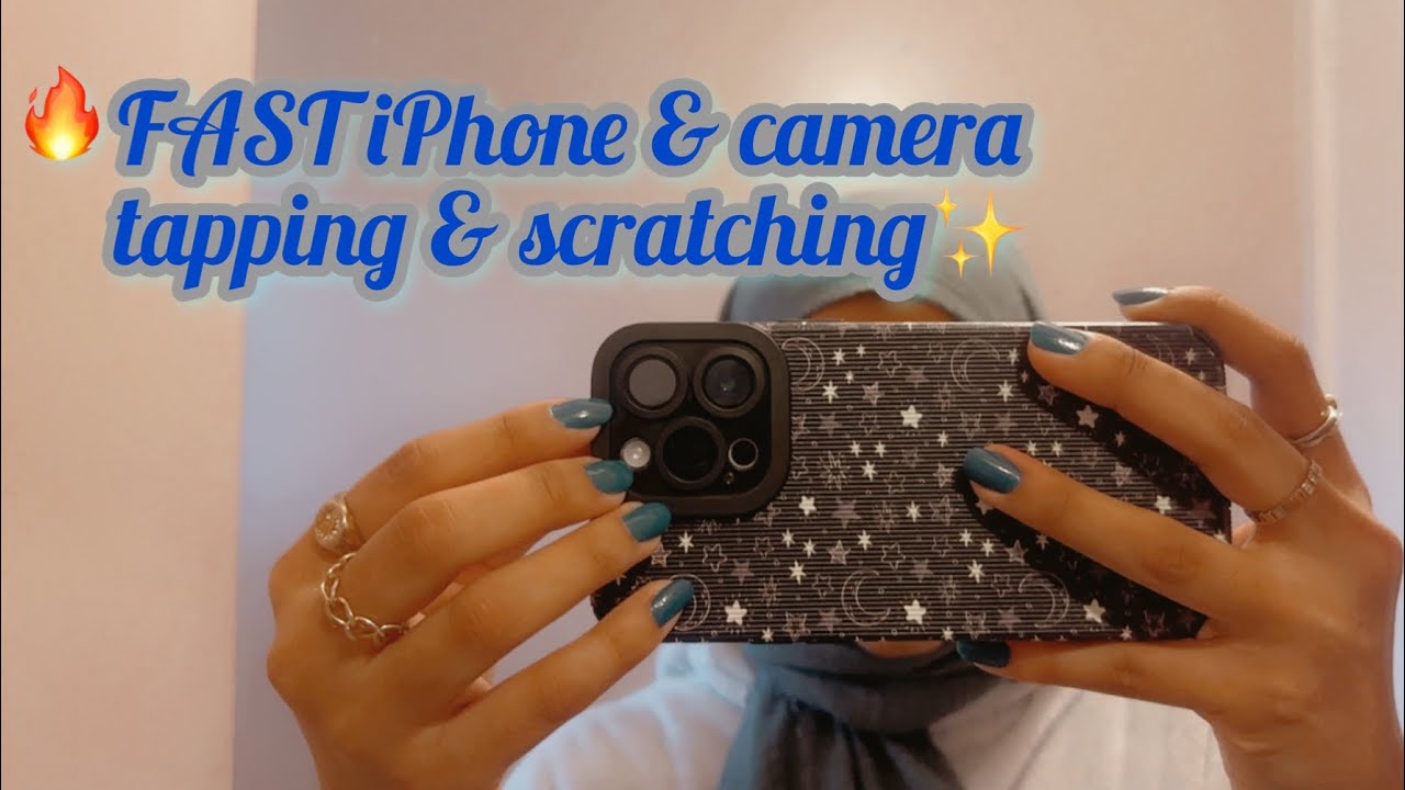 ASMR FAST iPhone camera tapping & scratching🔥 #asmr | no talking - YouTube