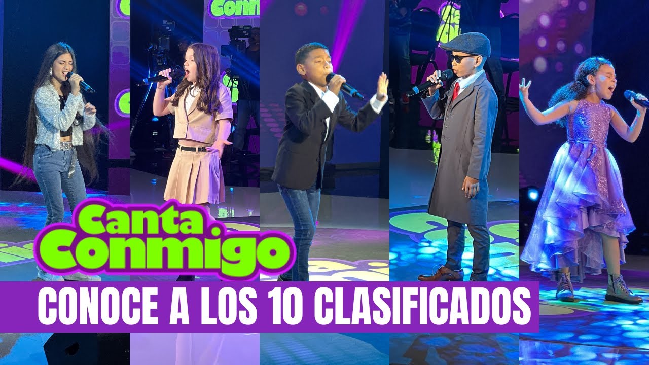 Canta Conmigo | Conoce cómo se Eligieron los 10 Finalistas - YouTube