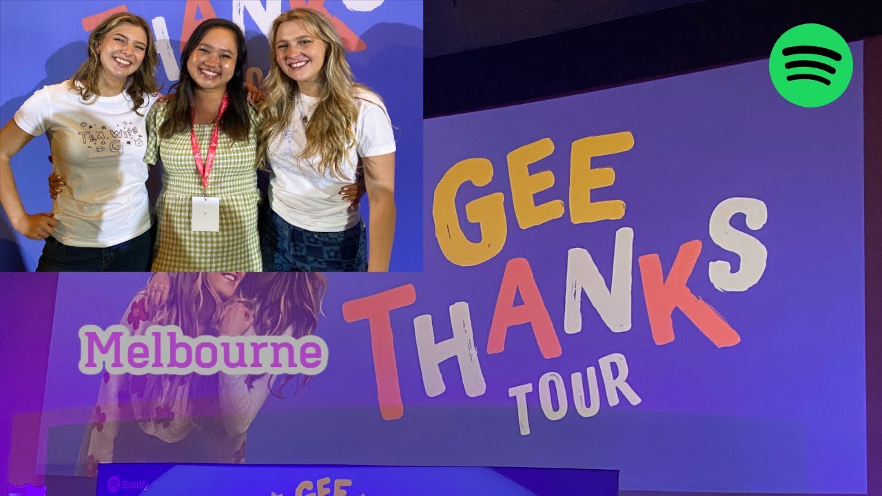 Gee Thanks Tour Melbourne || Annanomaly - YouTube