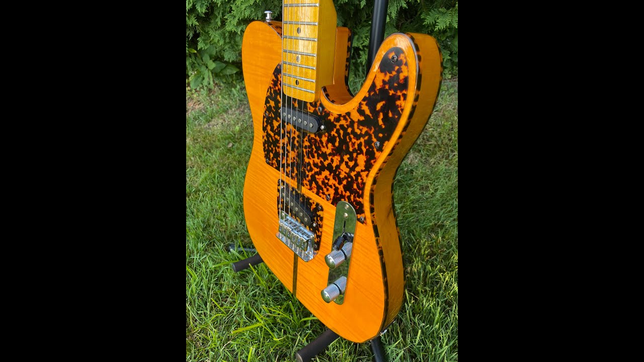 Zuwei Lemon Crush Telecaster Sound Test - YouTube