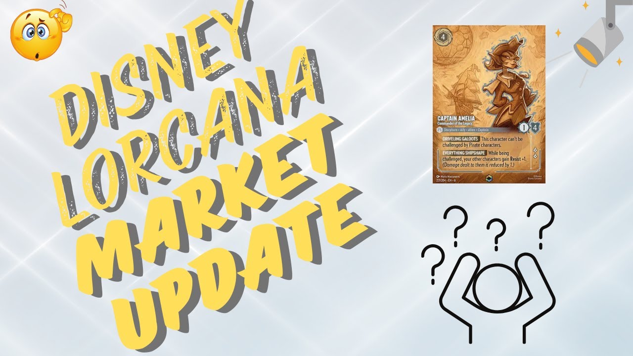 Disney Lorcana Market Update - Azurite Sea ENCHANTED REVEALS! - YouTube