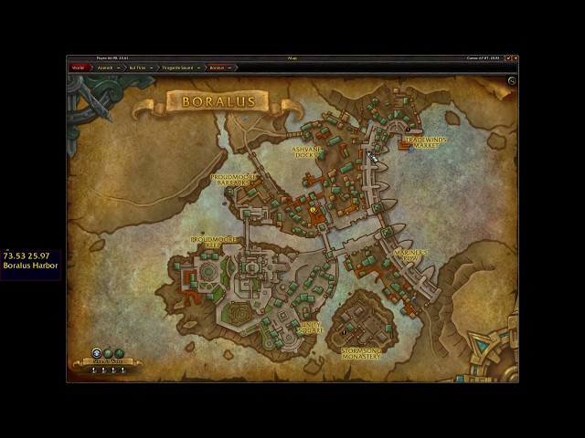 Where Is Guild Vendor Boralus Wow Heirloom Vendor Location Heirlooms