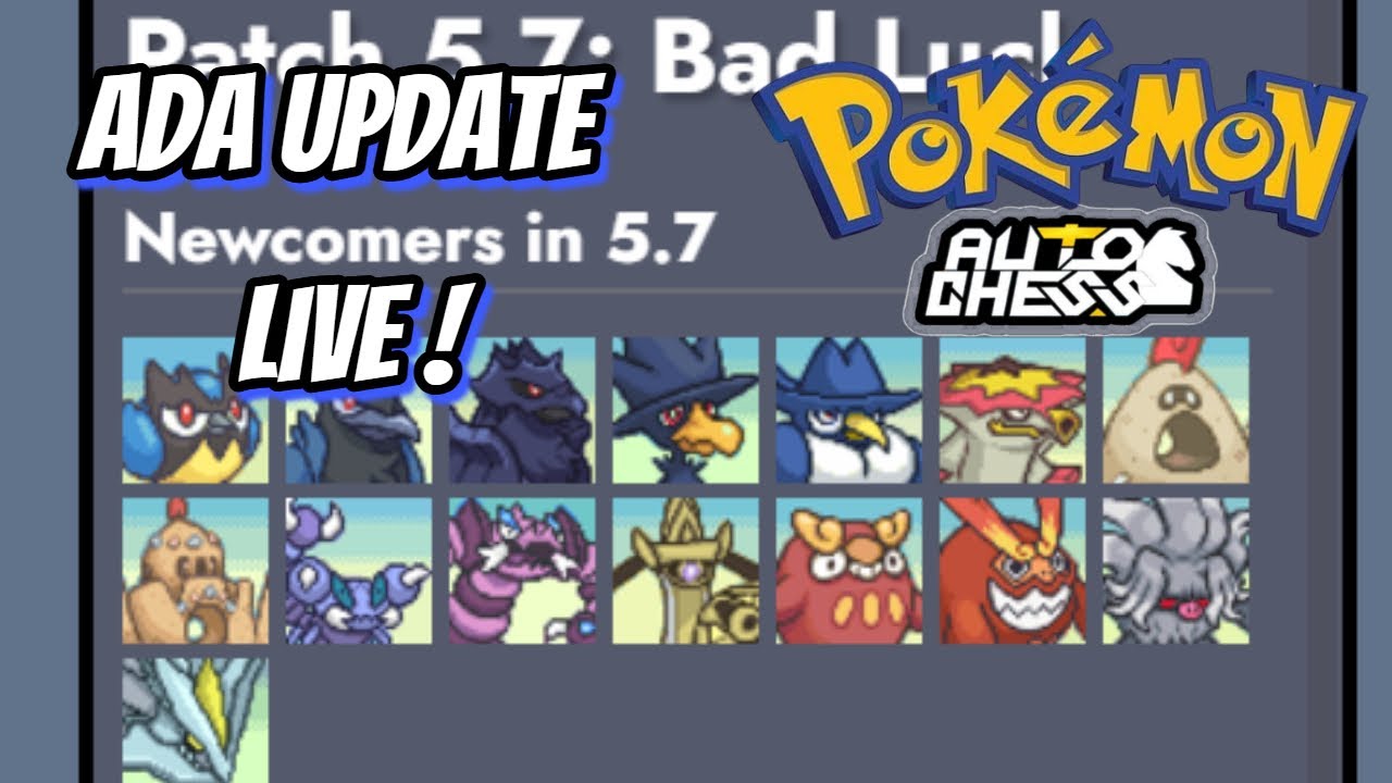 Pokemon Auto Chess Yuk MABAR ! LIVE GAMING INDONESIA ada Update Baru ...