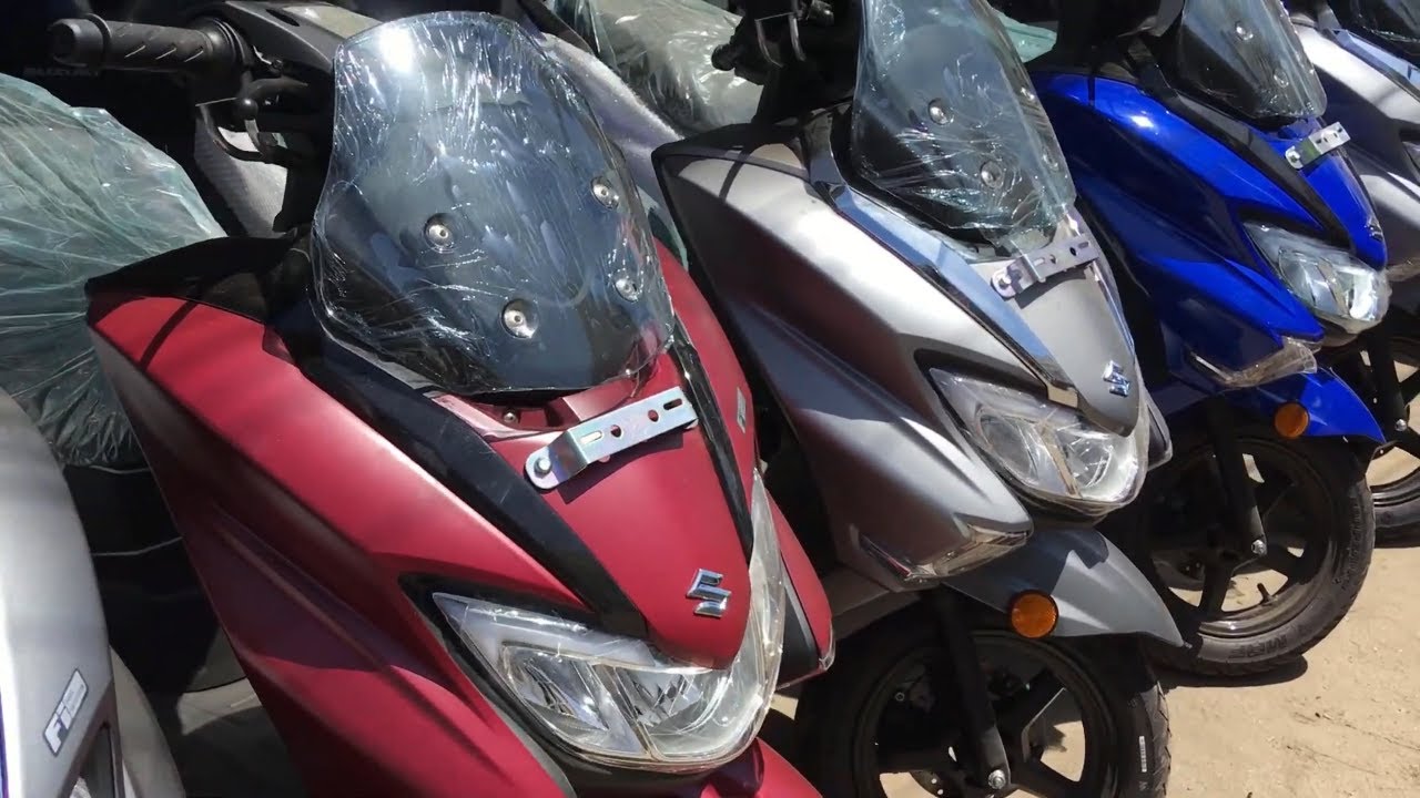 Suzuki Burgman 2023 new model all colours // suzuki burgman 125 ex 2023 ...