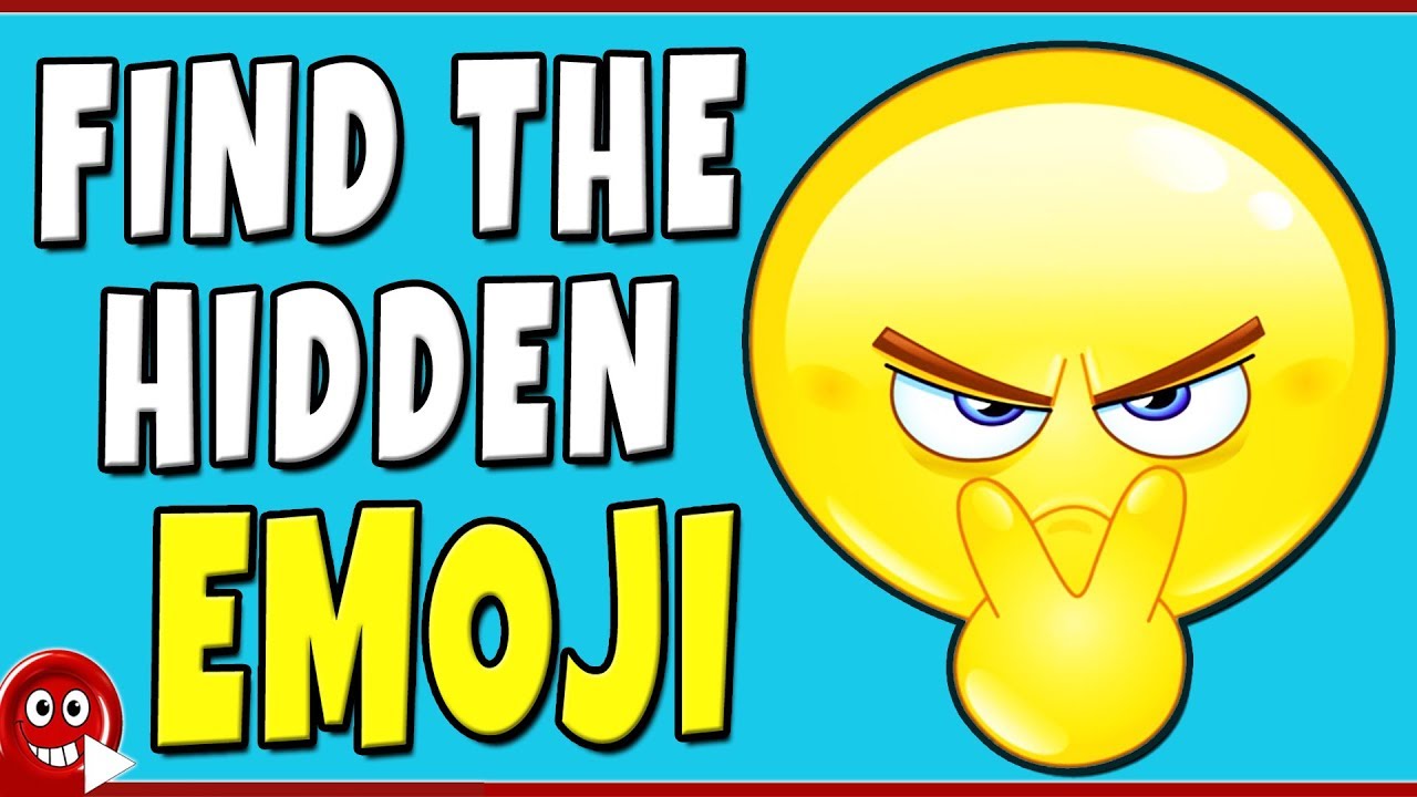 Emoji Games | Find The Hidden EMOJI! - YouTube