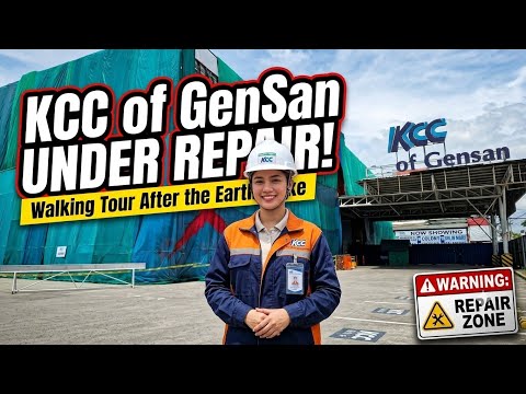 KCC Mall GenSan After the Earthquake 😲 | Walking Tour 2026 | Renovation & Repairs Update