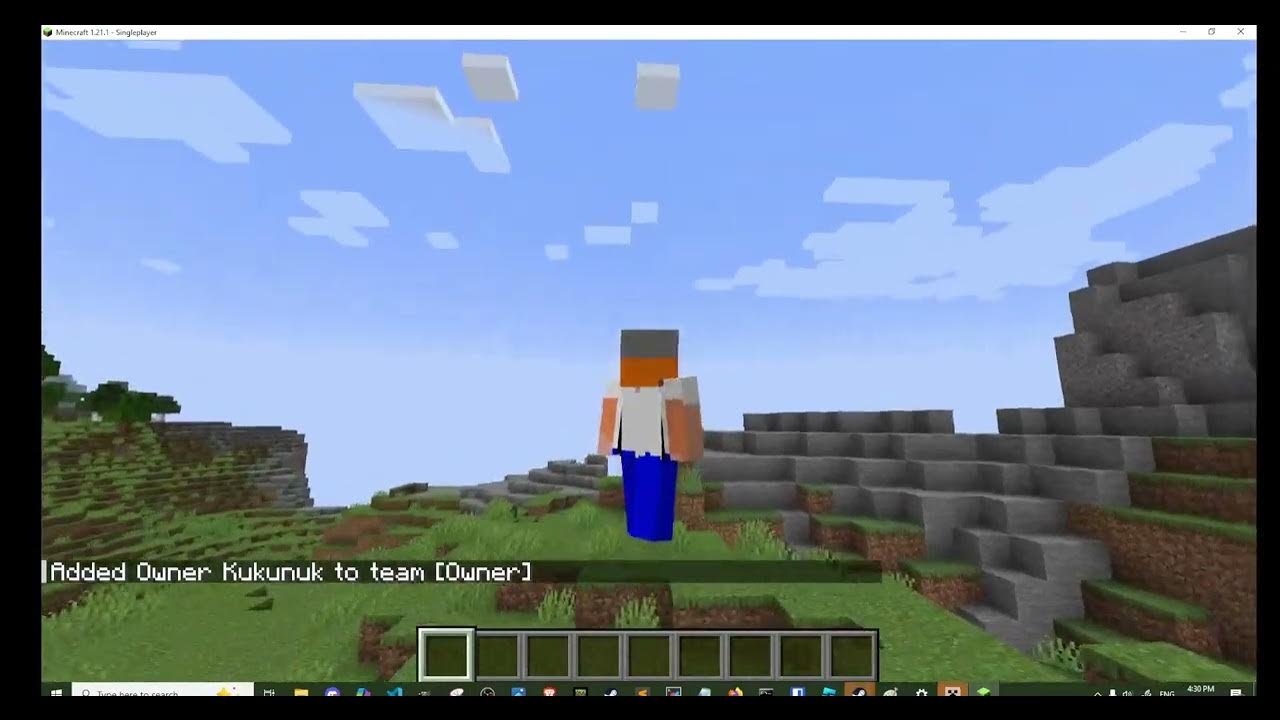 How to add owner or prefix to your name in Minecraft t with commands ...