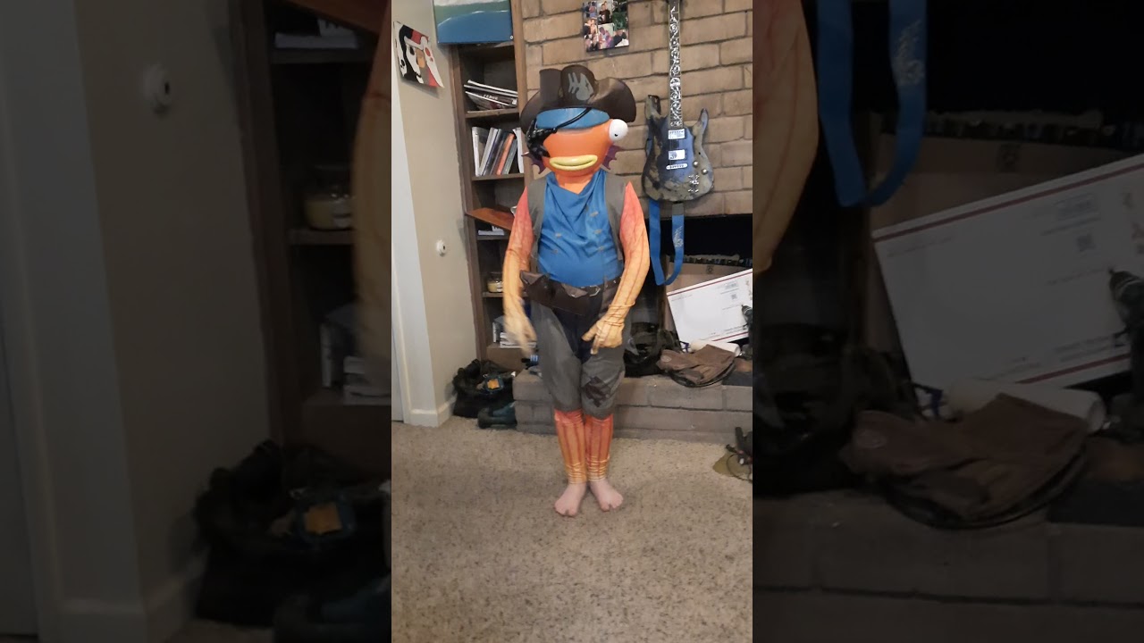 Fortnite Fishstick Costume - Loser Dance Emote - YouTube