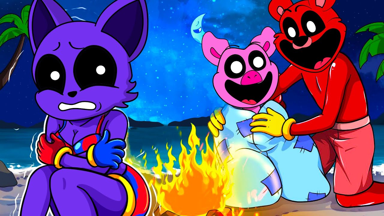 CATNAP LOVE STORY, but something went wrong Smiling Critters Poppy Playtime Chapter 3 - YouTube