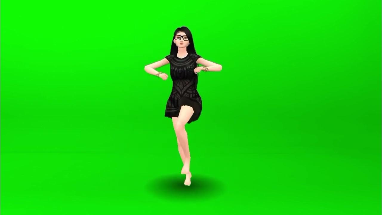 Sexy Girl Dance 11 Green Screen Youtube
