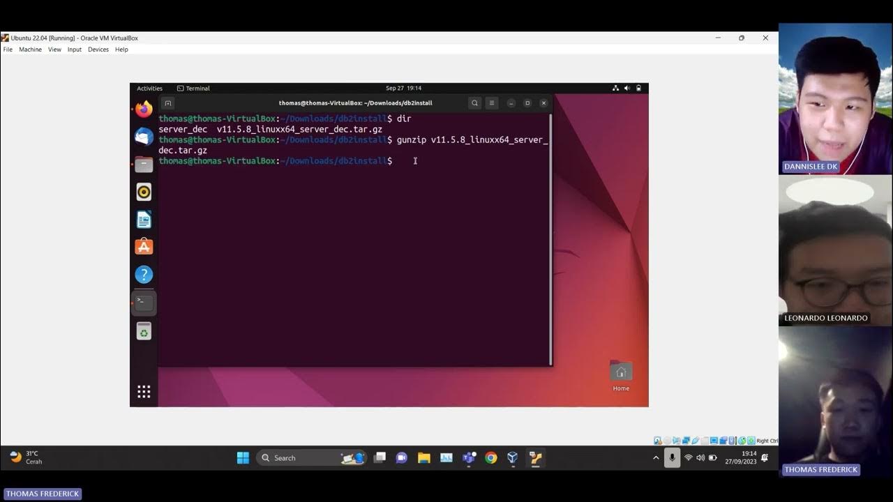 Tugas Kelompok Enterprise Database/Tutorial Install IBMDB2 ke dalam Ubuntu Linux - YouTube