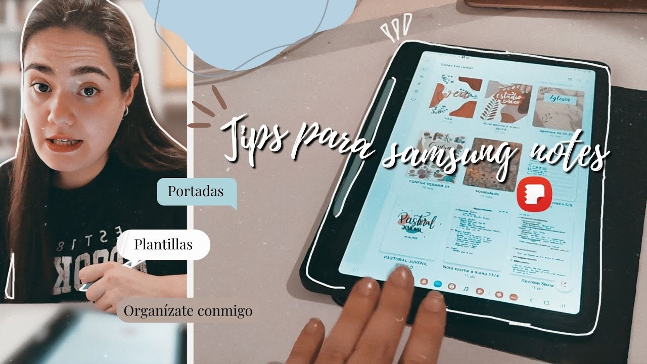 Tips para Samsung Notes| Platillas, portadas, pdf... *ORGANÍZATE ...