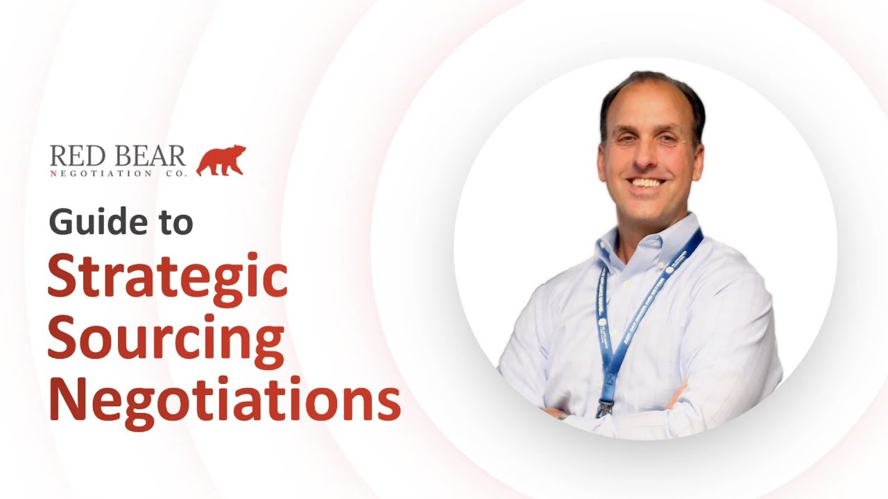Guide to Strategic Sourcing Negotiations | RED BEAR Webinar | Featuring ...