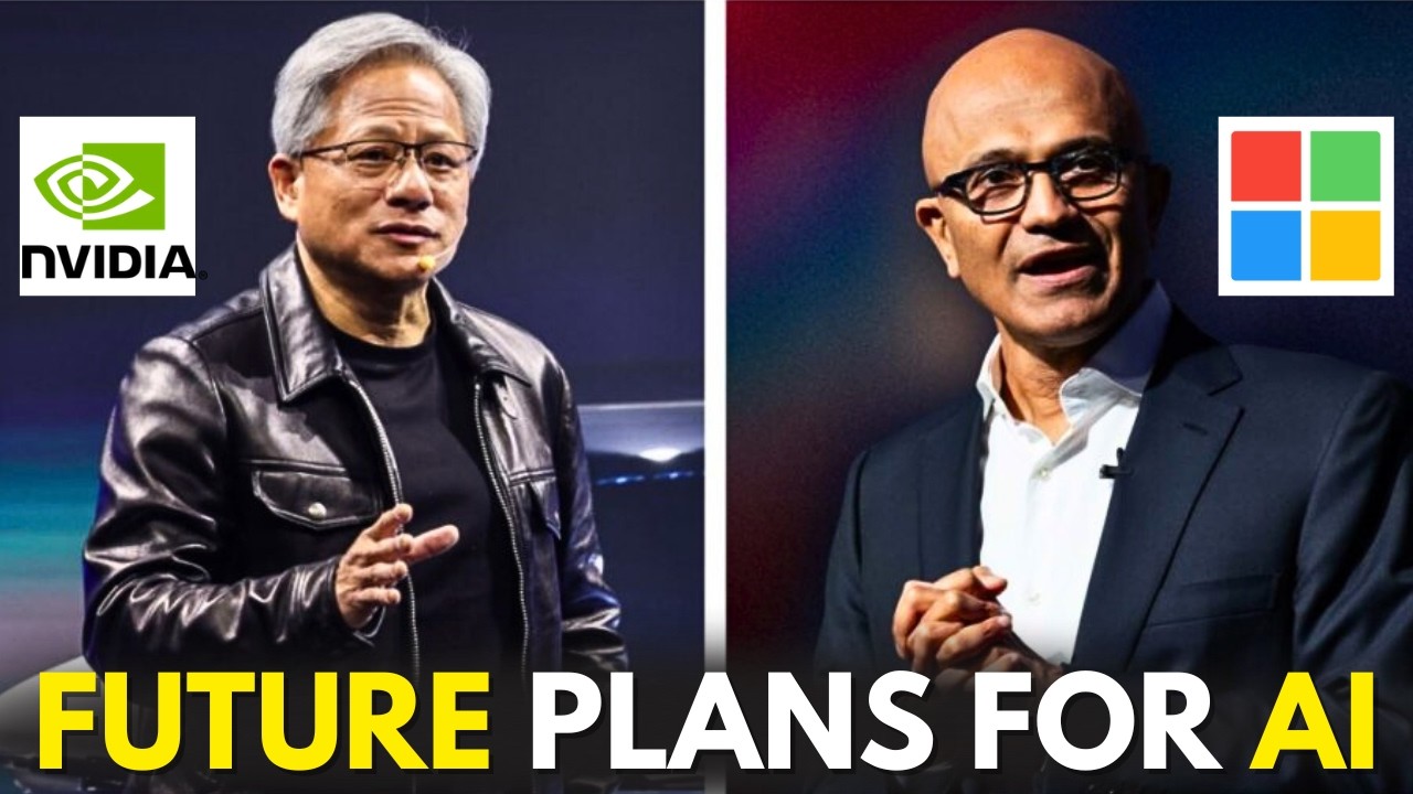 NVIDIA CEO Jensen Huang & MICROSOFT CEO Satya Nadella on the Future of ...