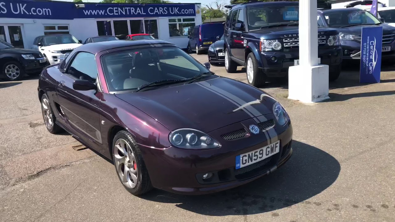 MG TF 85 Edition In Purple - YouTube