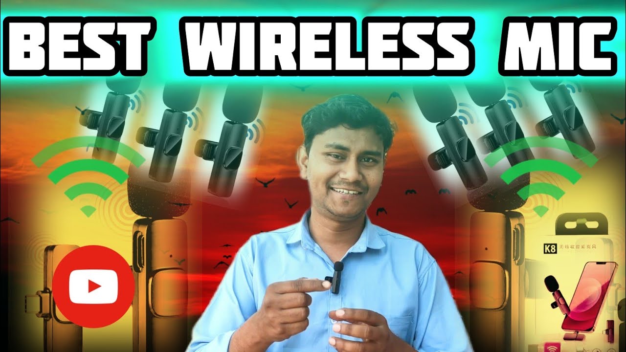 बेस्ट वायरलेस माइक || Best Wireless Mic For Android and Apple Phones ...