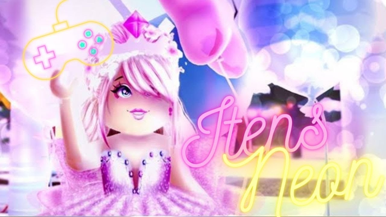 Como deixar itens em neon - Royale High - YouTube