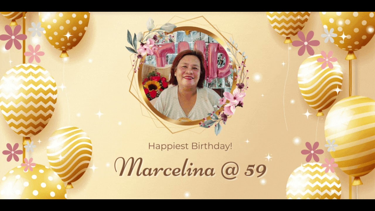 Marcelina @ 59 - YouTube
