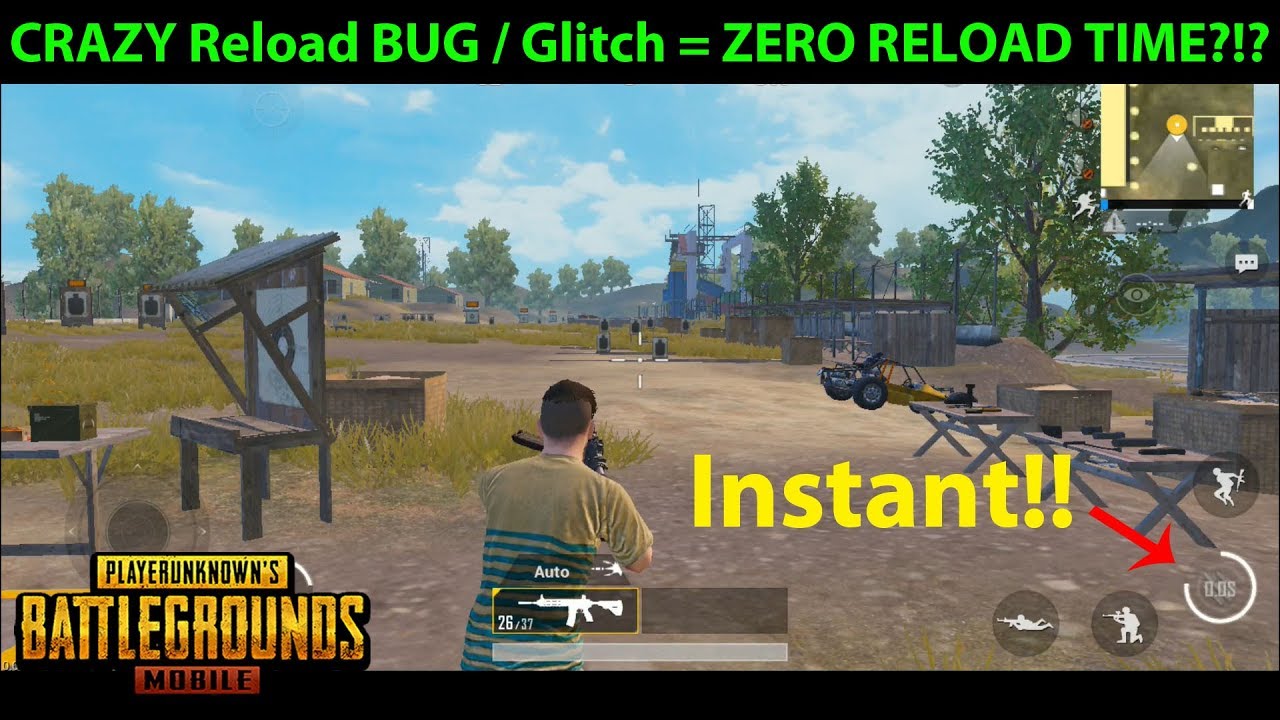 The RELOAD GLITCH Explained | ZERO Reload Time?!?! | PUBG Mobile 0.6.1 ...