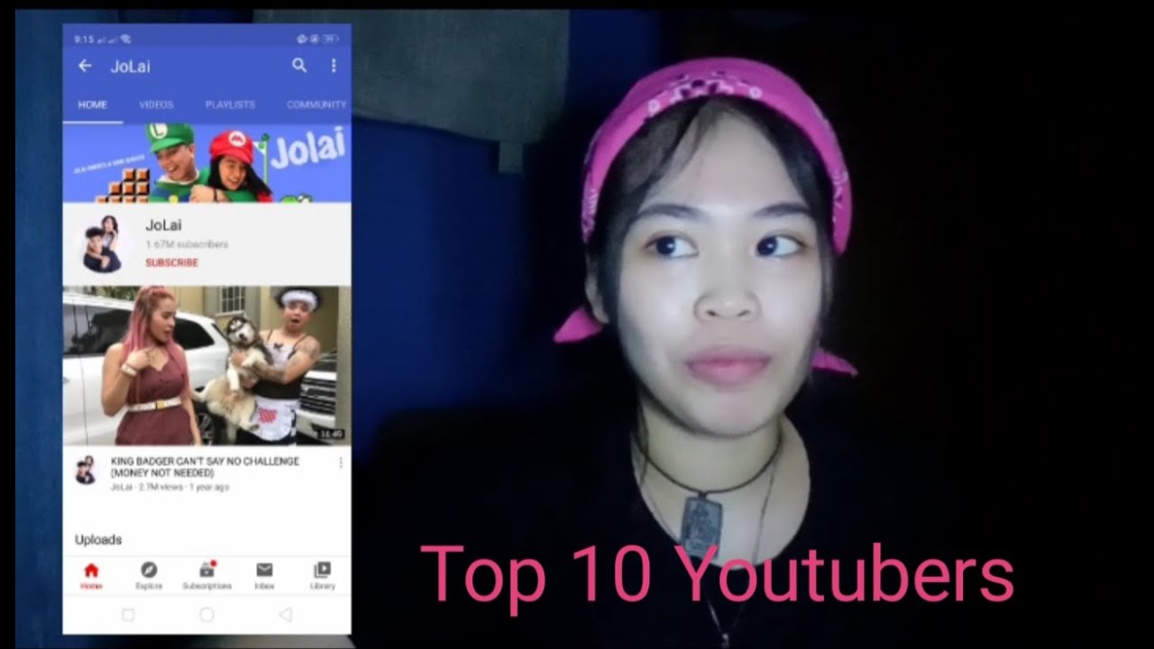 Top 10 YouTubers | Vlog # 3 - YouTube