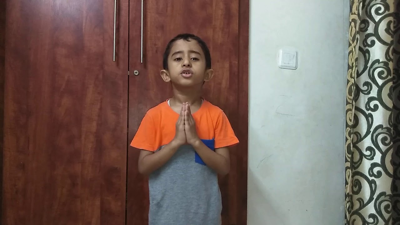 Hey Bhagwan Tujhe Pranam | Hindi Rhymes For Children - YouTube