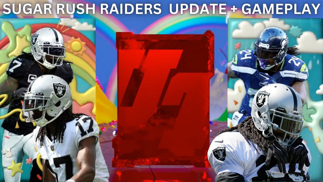MADDEN 23 SUGAR RUSH RAIDERS THEME TEAM UPDATE PLUS GAMEPLAY - YouTube