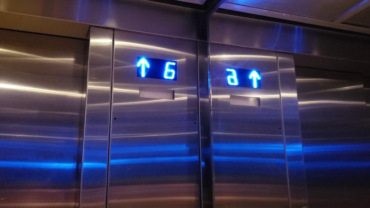 ThyssenKrupp Traction Elevators @ Camelback Tower, Scottsdale, AZ - YouTube