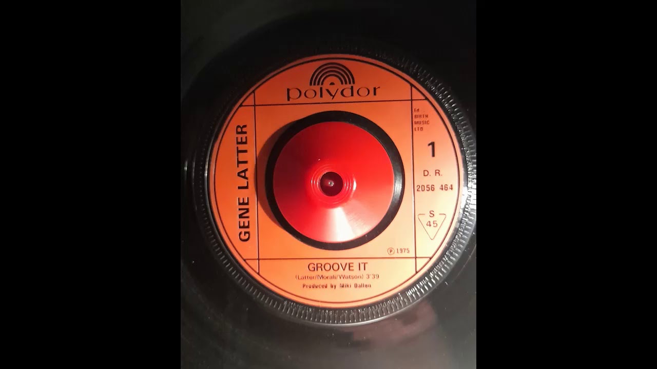 Gene Latter Groove It - YouTube