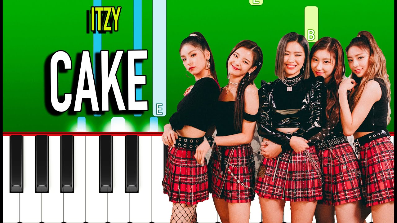ITZY - CAKE (Piano Tutorial) - YouTube