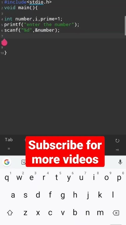 C Program To Check Number Prime Or Not Prime Shorts Youtube