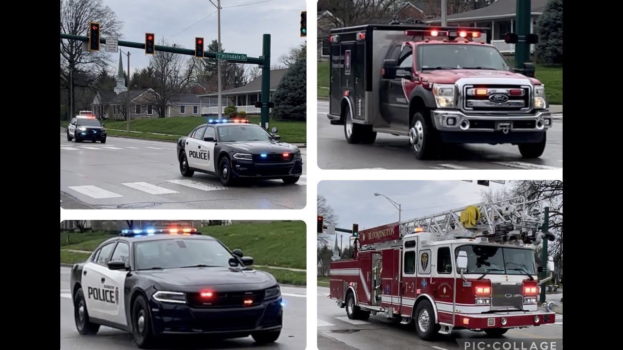 (Multi agency response) BFD, BPD, & IULL responding - YouTube