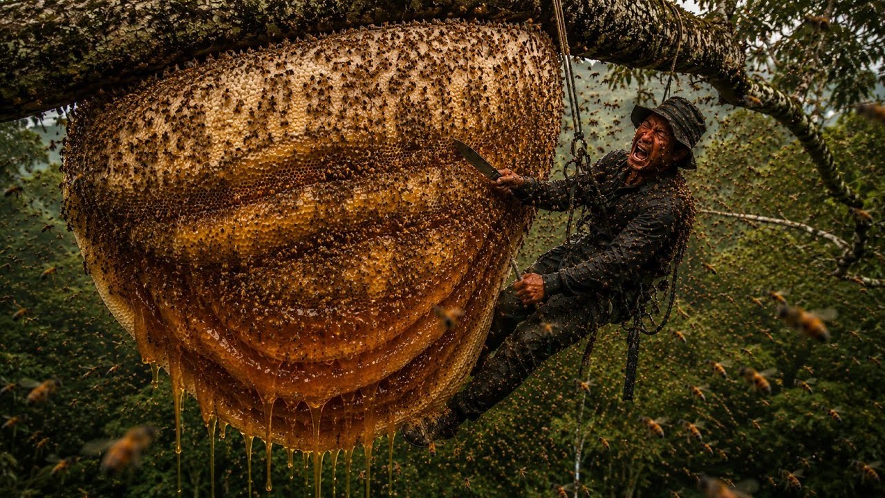 Climbing with Fear: My Most Dangerous Giant Tree Honey Hunting ...