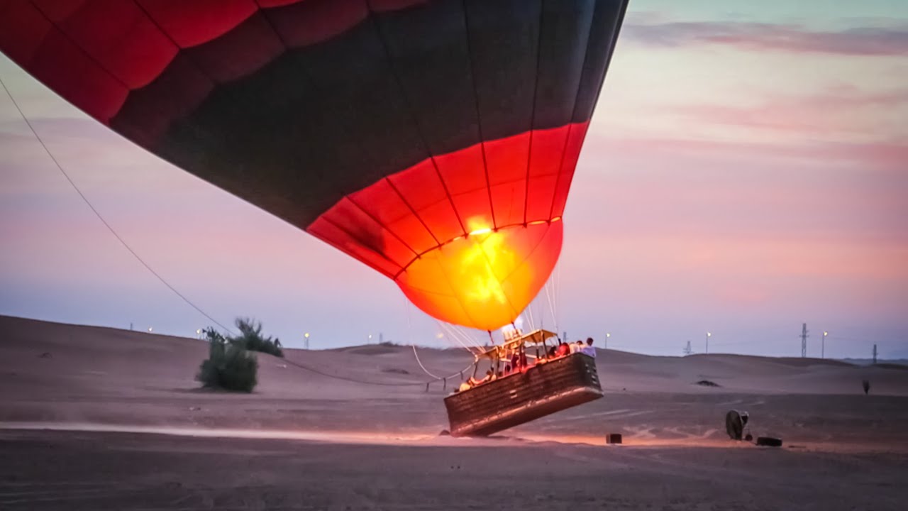 HOT AIR BALLOONING FAIL - YouTube