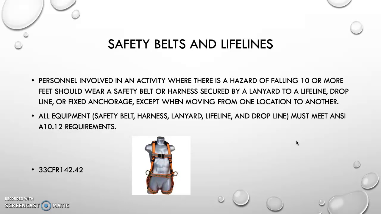 SATC 240 33 CFR 142 Assignment - YouTube