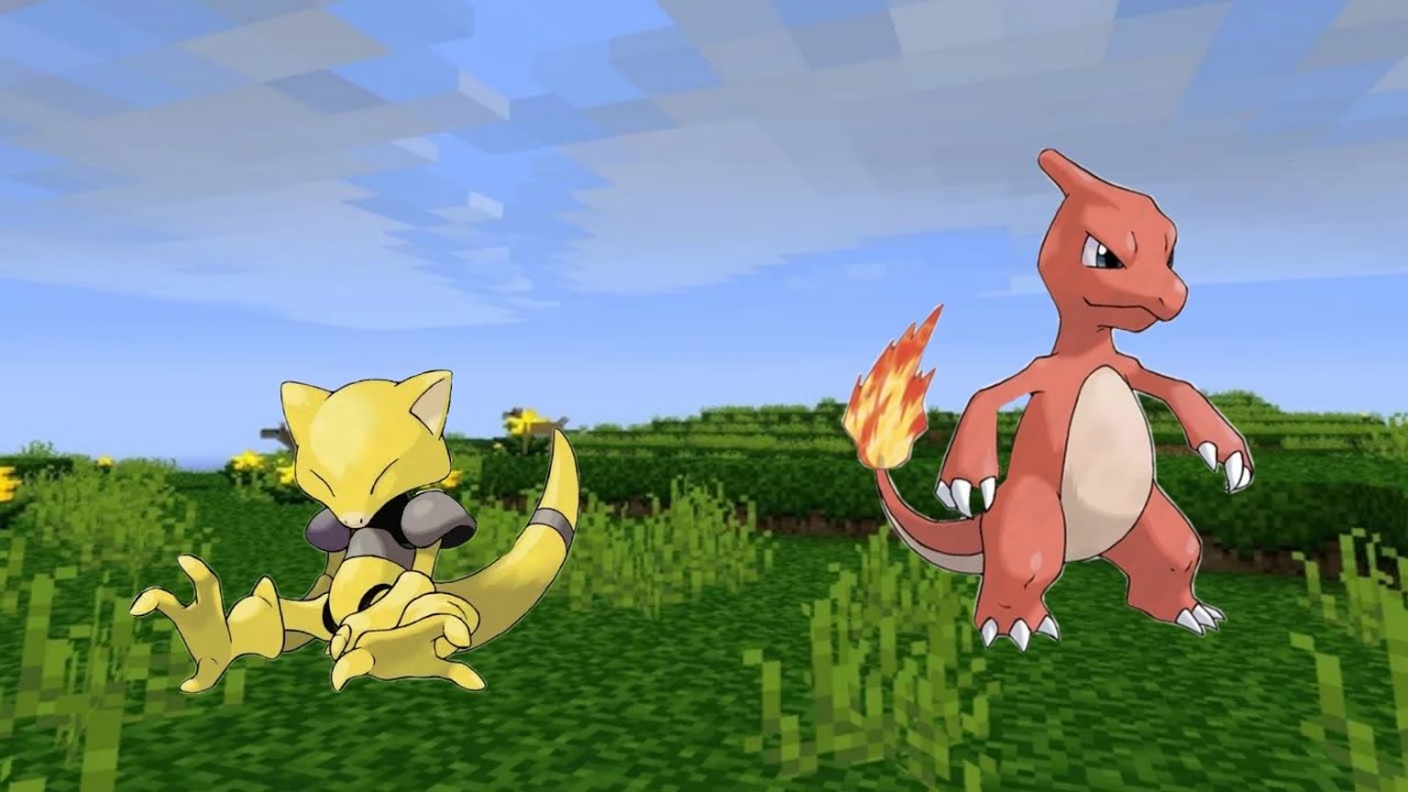 Pixelmon Series: Ep 3 Charmander Evolves And Abra Appears! | Pixelmon ...