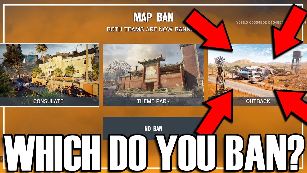 Map Bans Have Been Added! - Rainbow Six Siege - YouTube