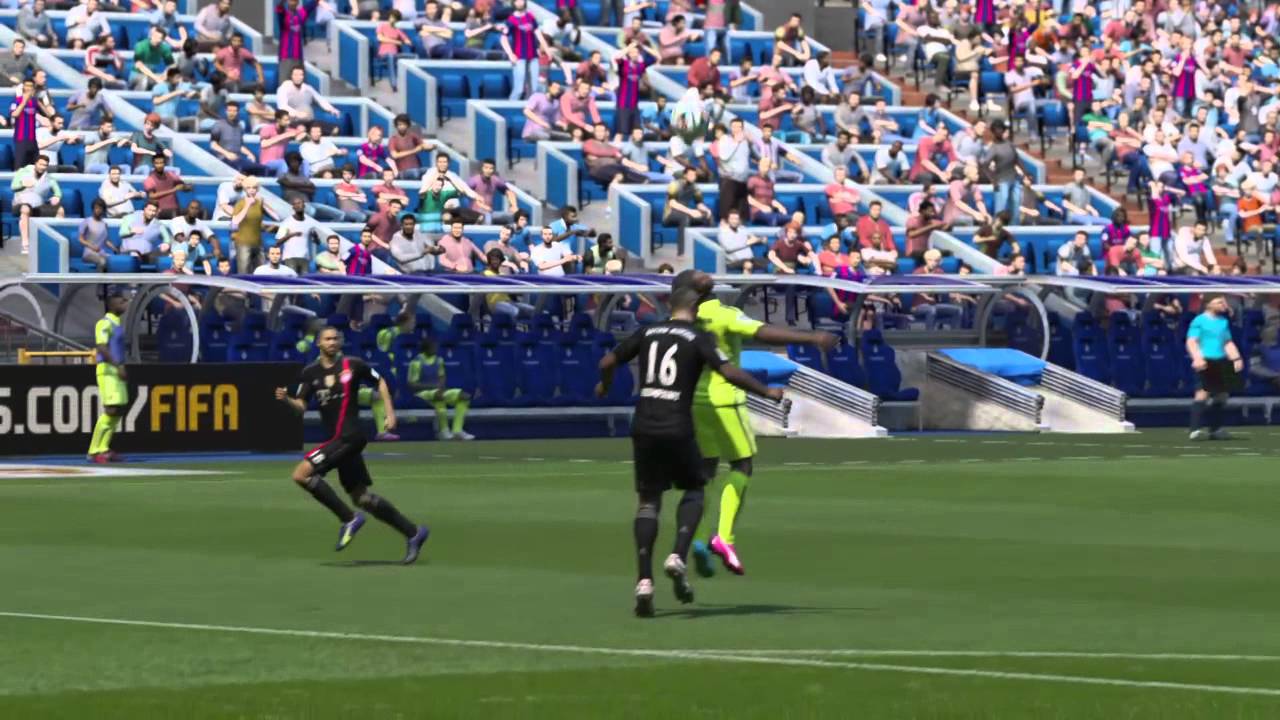 Amazing header goal fifa 15 - YouTube