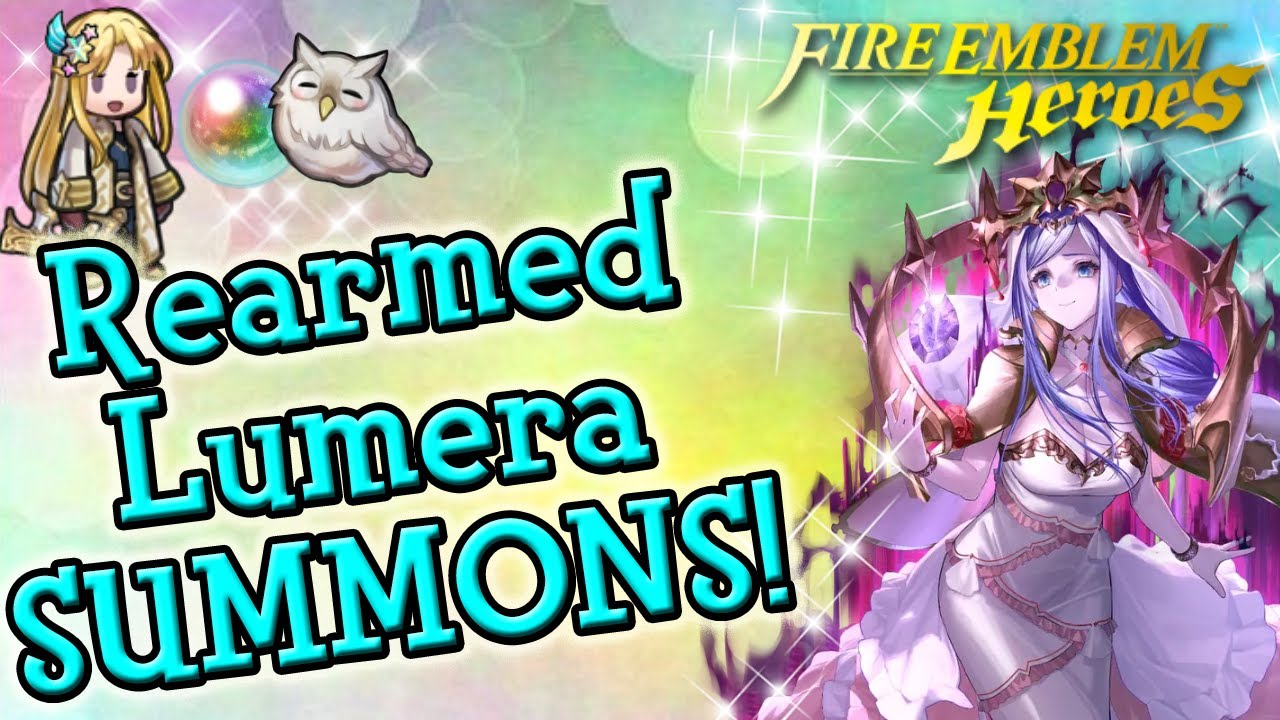 Fire Emblem Heroes: Rearmed Lumera Summons - YouTube