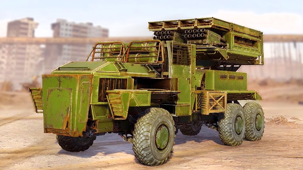 The Best KATYUSHA Build I Have Found In Crossout - YouTube