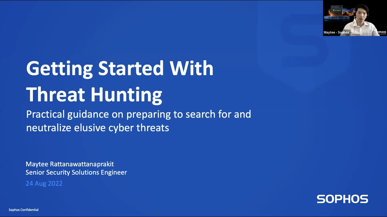 Sophos Webinar: Getting Started With Threat Hunting - YouTube