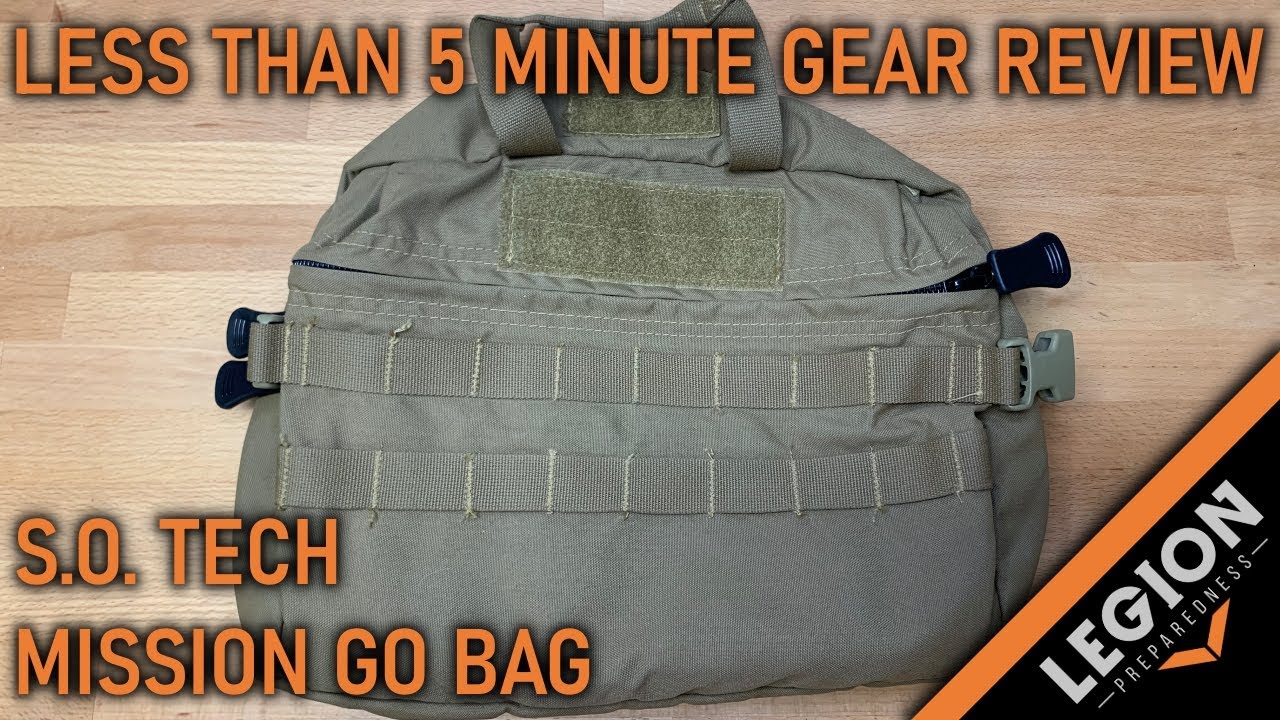S.O. Tech Mission Go Bag Review and Talk Through - (LT5MGR) - YouTube