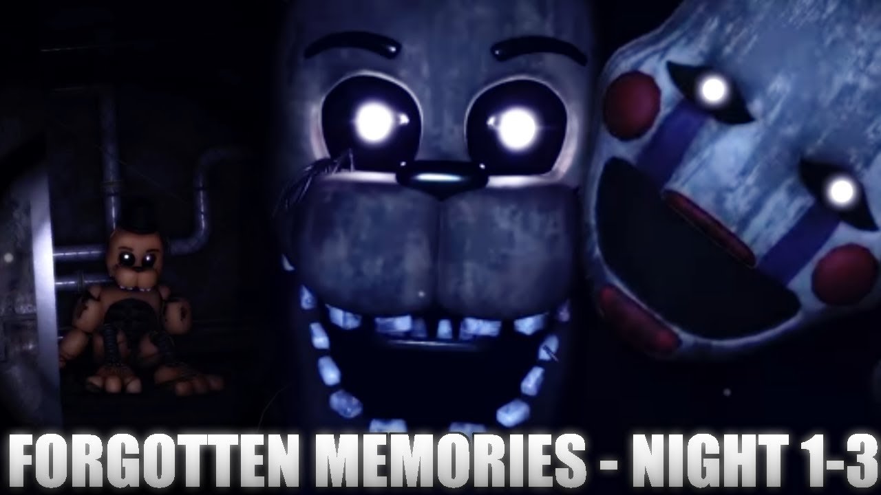 ROBLOX Forgotten Memories - Night 1-3 (PART ONE) - YouTube
