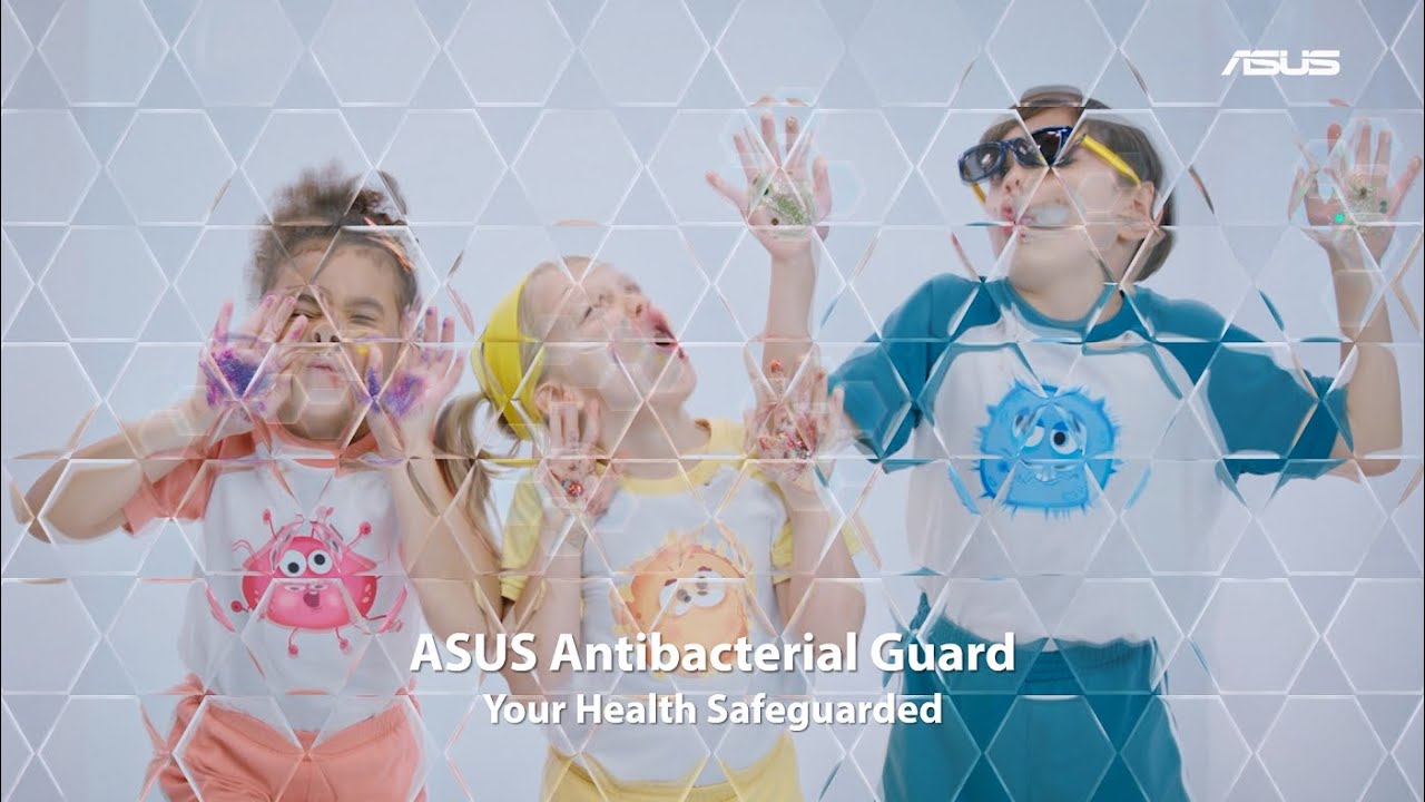 ASUS Antibacterial Guard | Your health safeguarded - YouTube