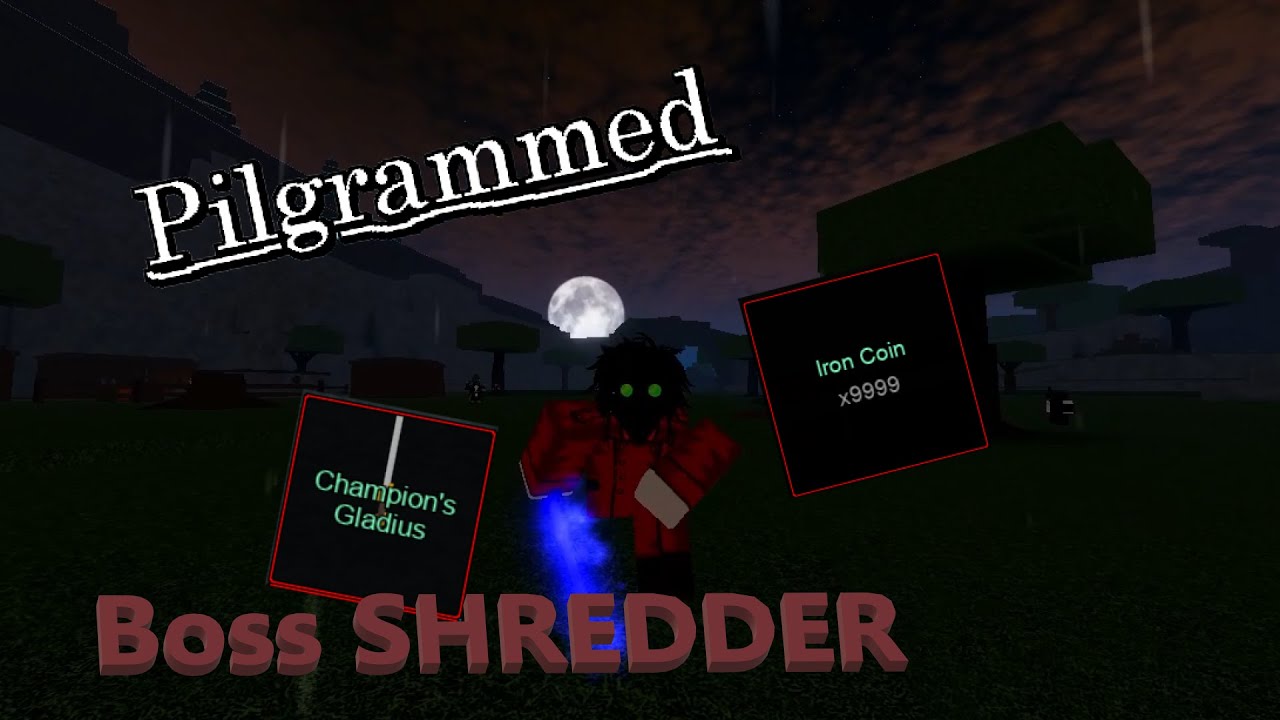 Roblox Pilgrammed - INSANE DPS Champions Gladius BOSS SHREDDER Build ...