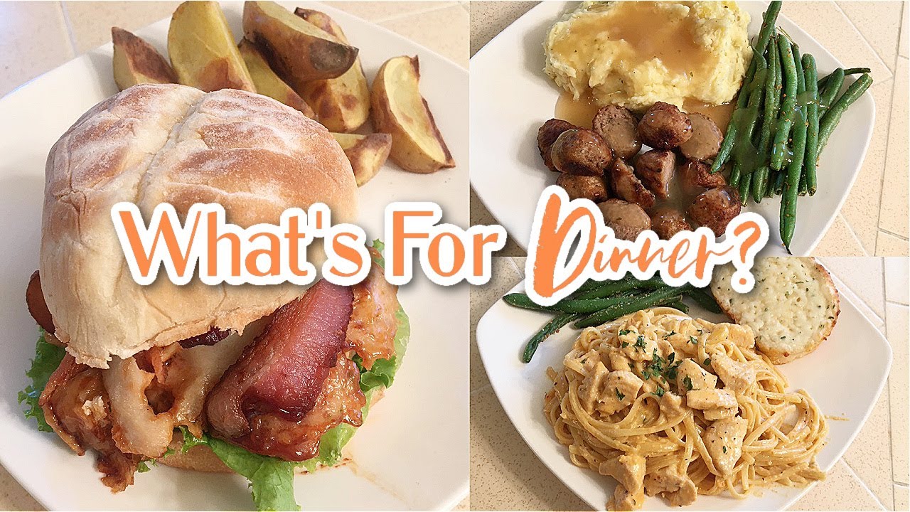 What's For Dinner? | Realistic & Easy Budget Friendly Family Meal Ideas ...