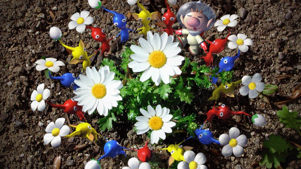 Pikmin in Real Life - YouTube