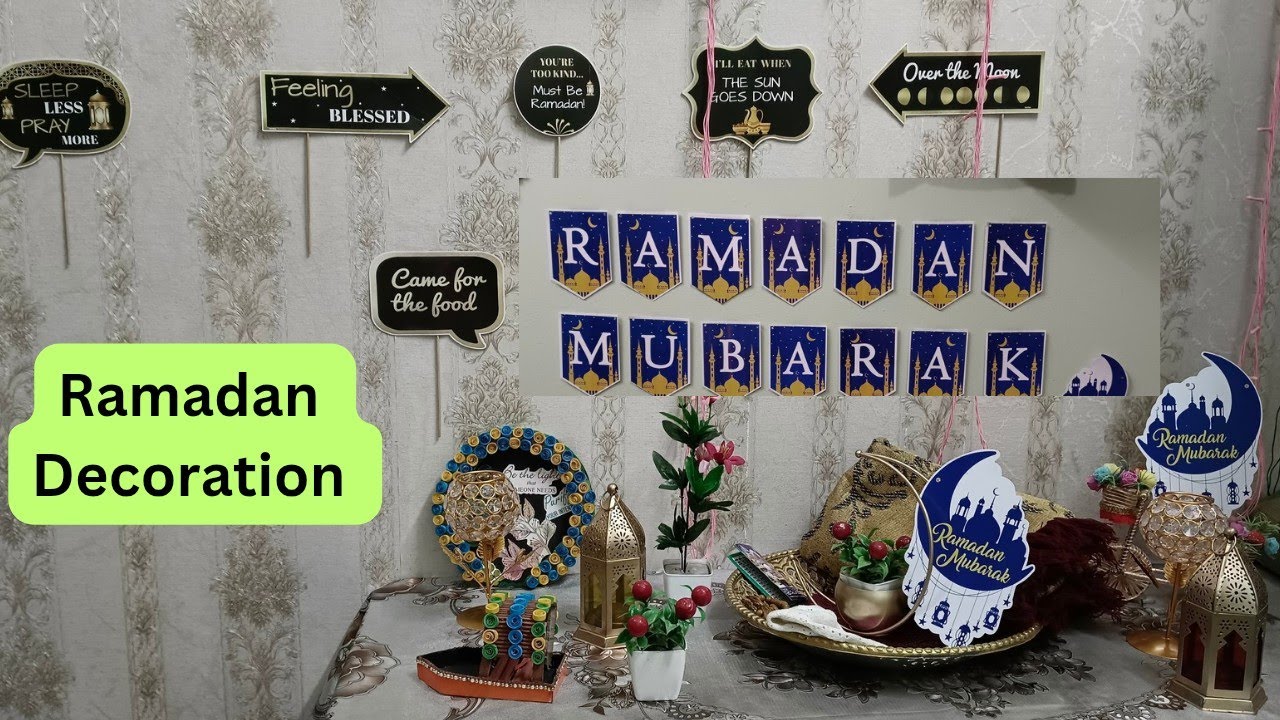Ramadan Corner Decoration Ideas/ My Ramadan Corner Decor/ Ramadan 2025 ...