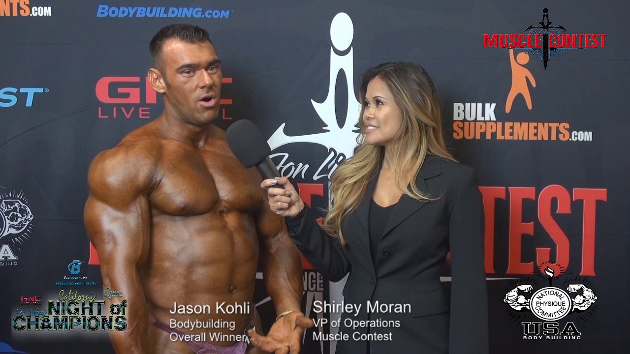 2017 NPC California Night of Champions Bodybuilding Overall Winner ...