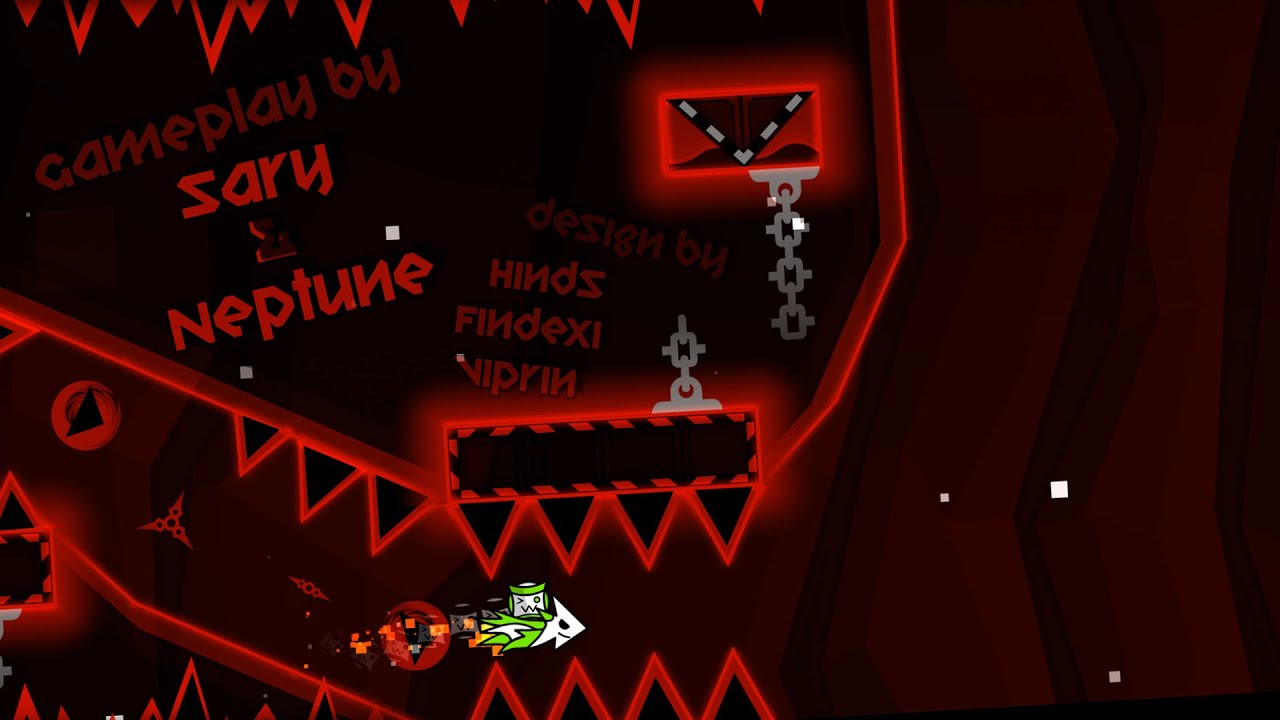 "Red World Rebirth" By renn241 (Extreme Demon) I GD 2.11 (360fps 144hz ...